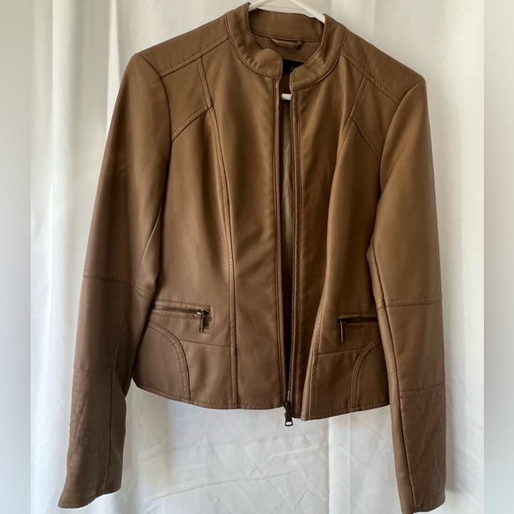 Baccini | Jackets & Coats | Baccini Leather Jacket | Poshmark